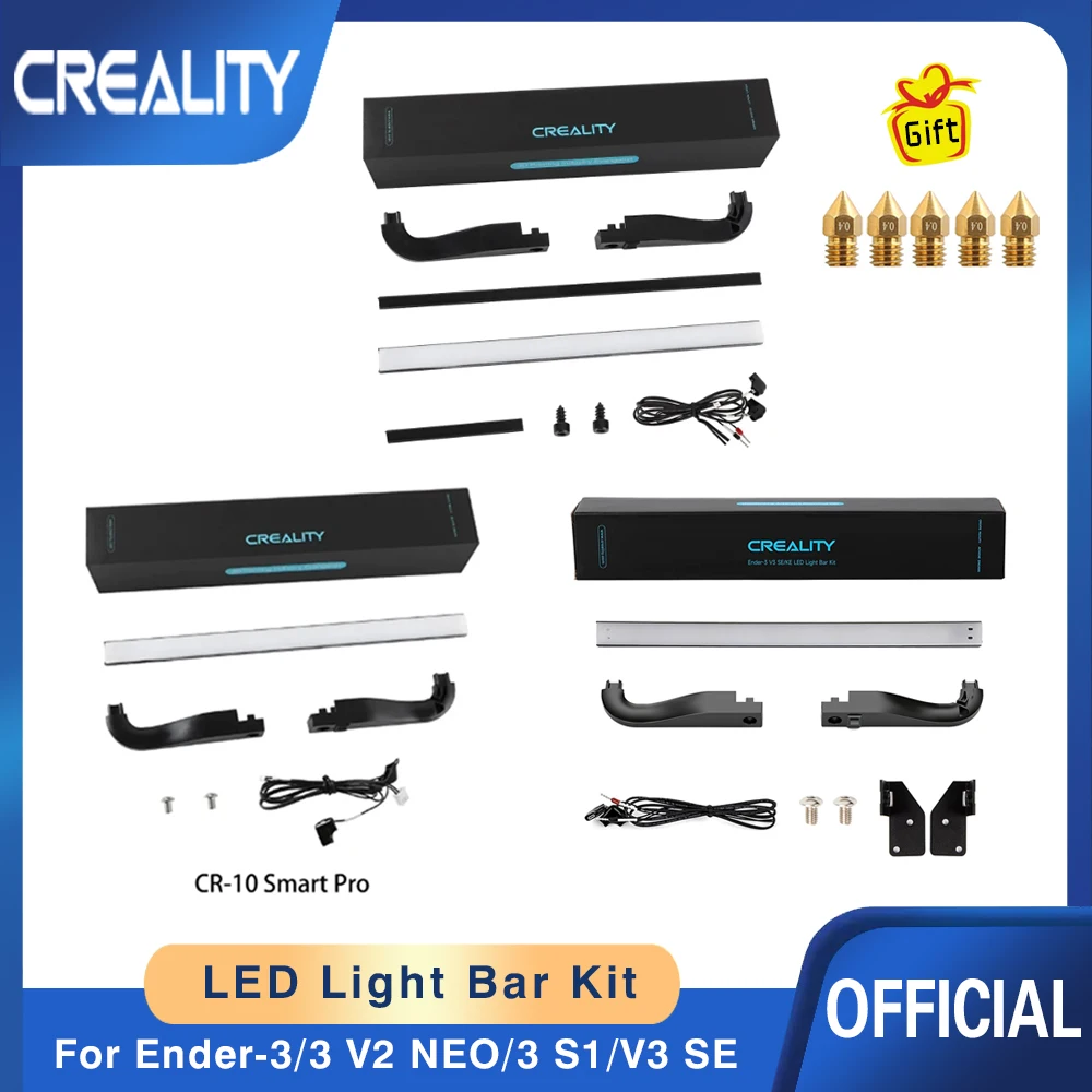 Official-Creality-Ender-3-LED-Light-Kit-3D-Printer-LED-Light-Bar-24V-5W ...