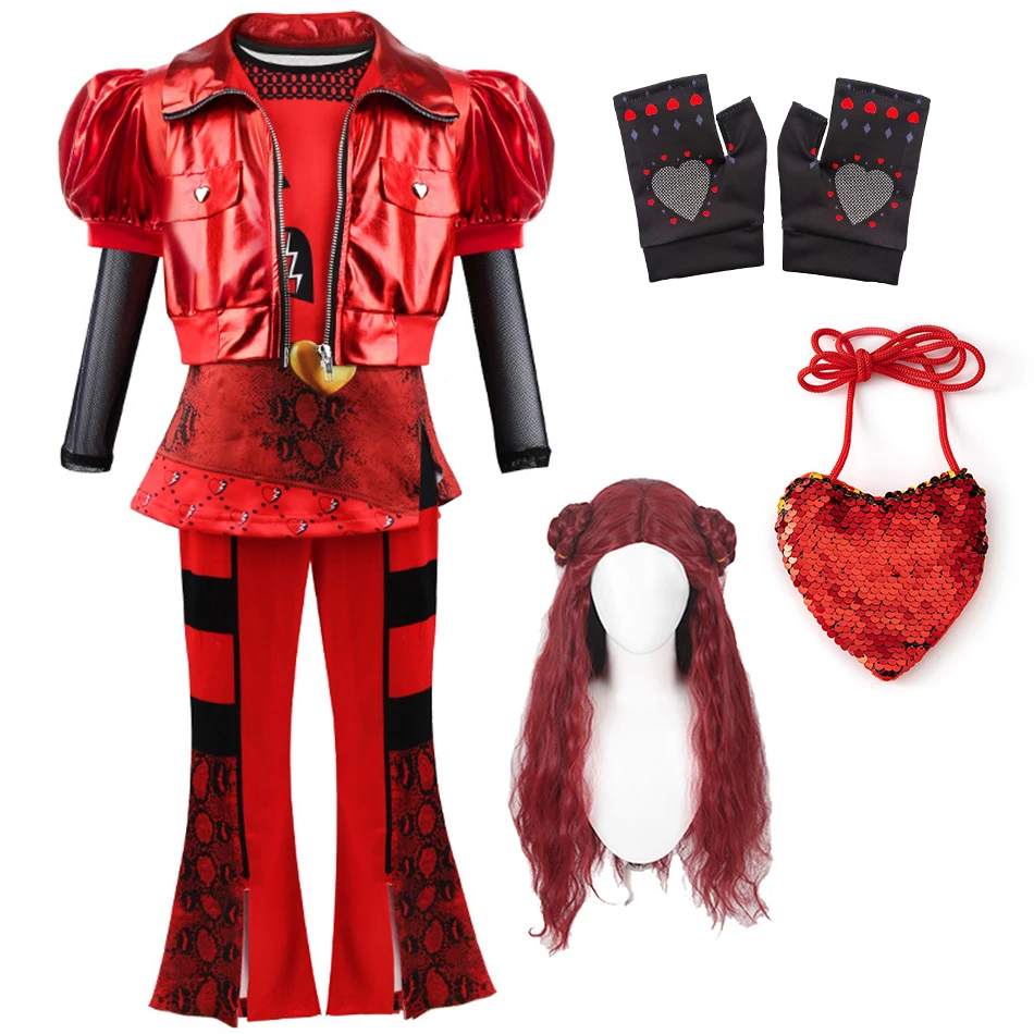 Descendants Cosplay Costume Children Birthday Charm Masquerade Party ...