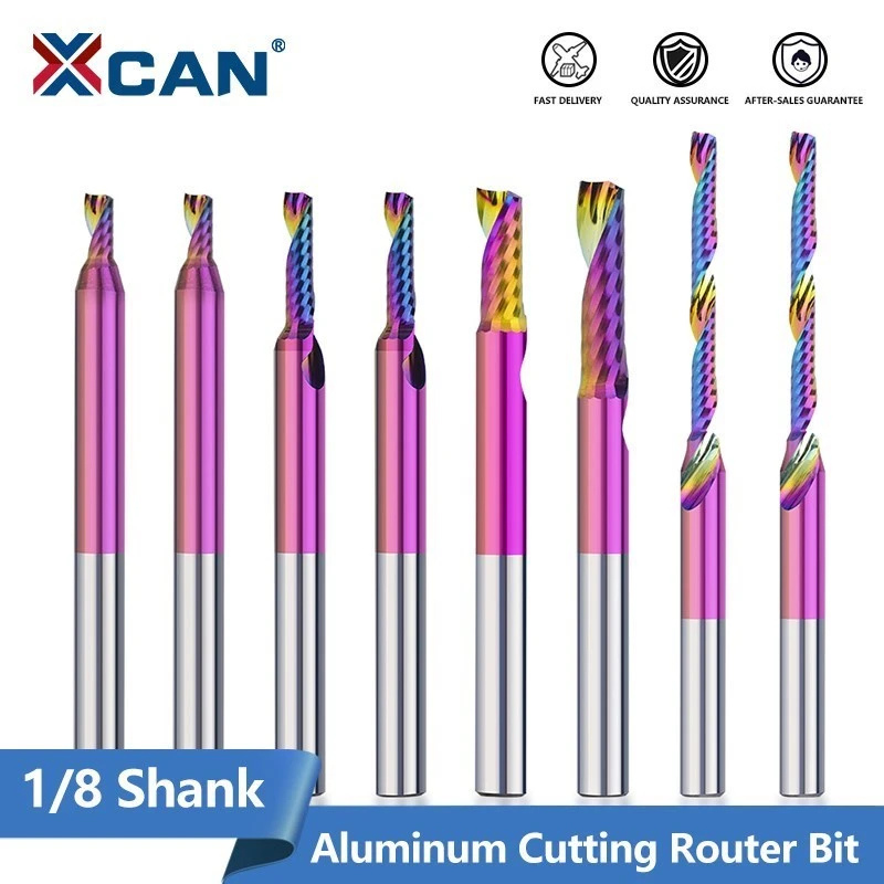 Aluminum Cutting Router Bit | Milling Cutter 1 Flute Hss | 1 2 Carbide ...