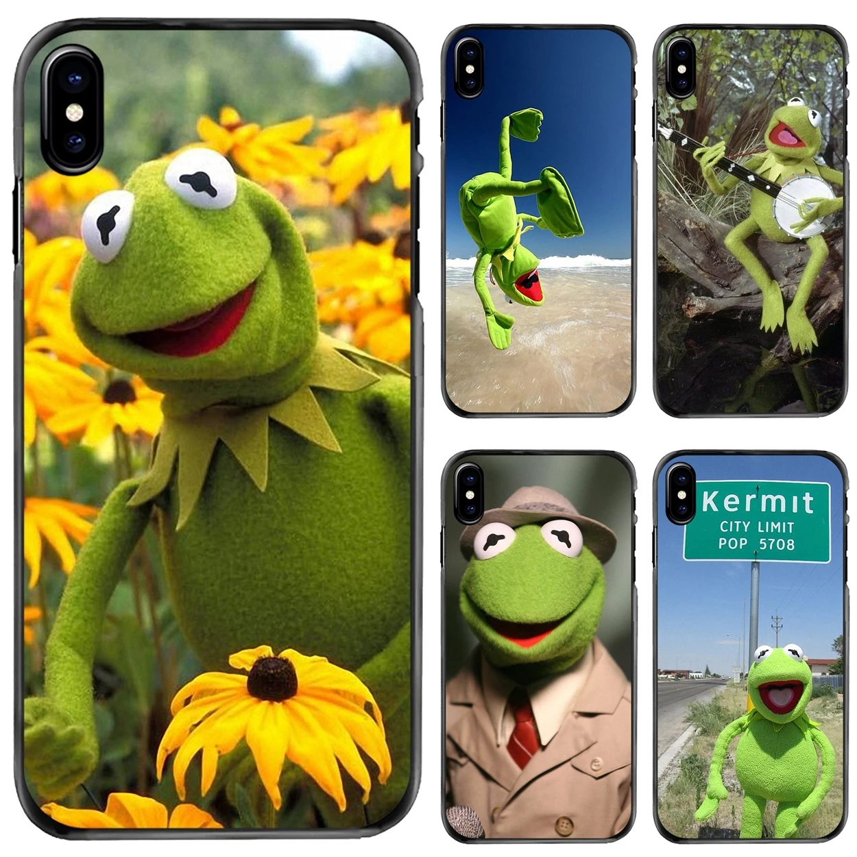 Iphone Kermit Frog Phone Case | Iphone Cases X Max Muppets - Mobile ...
