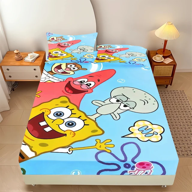 Spongebob A Letto Shop SpongeBob SquarePants 3D Night Light Color