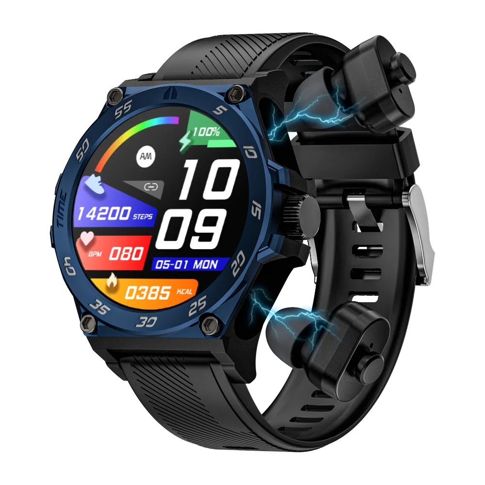 1-5inch-AMOLED-LC18-Reloj-Smartwatch-For-Men-Sports-2-in-1-Wireless ...