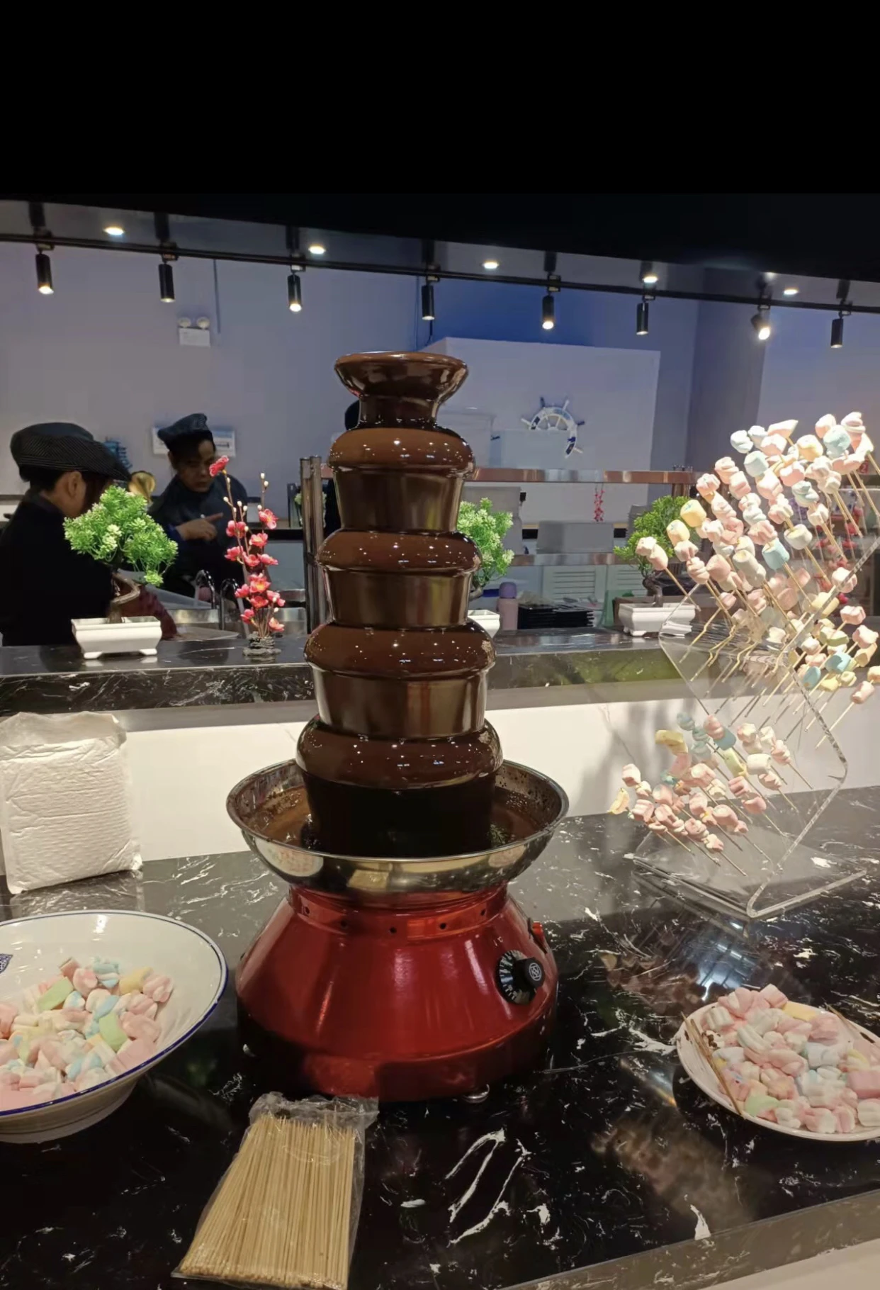Giant Chocolate Fountain