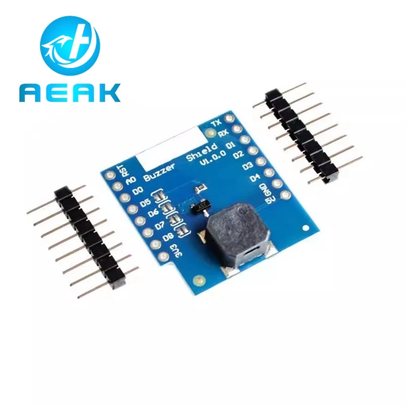Buzzer-Shield-V1-0-0-AEAK-esp8266-D1-mini-For-Arduino-Buzzer-module ...