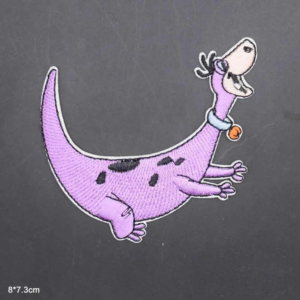 Purple Dinosaur Cat Series Pearl Cute Dino The Slaghoople Flintstone ...