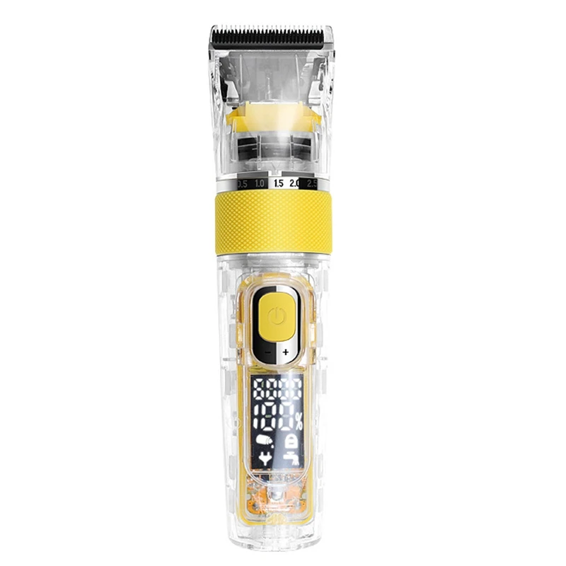 Cordless-Professional-Barber-Hair-Trimmer-For-Men-Adjustable-Face-Beard ...