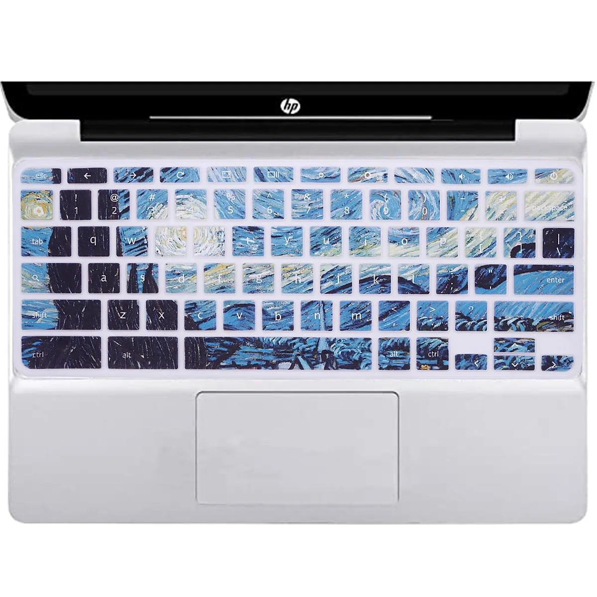 Silicone-Keyboard-Cover-US-Layout-for-HP-Chromebook-11-x360-11-6-G2-G3 ...