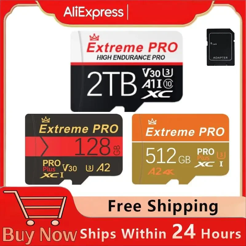 New-Memory-Card-2TB-1TB-Mini-SD-Card-128GB-Flash-Drive-256GB-512GB ...