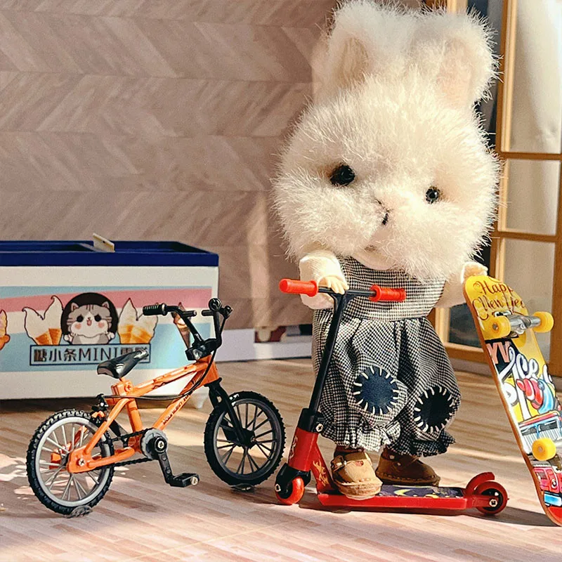 1-12-Doll-House-Model-Furniture-Accessories-Bicycle-Skateboard ...