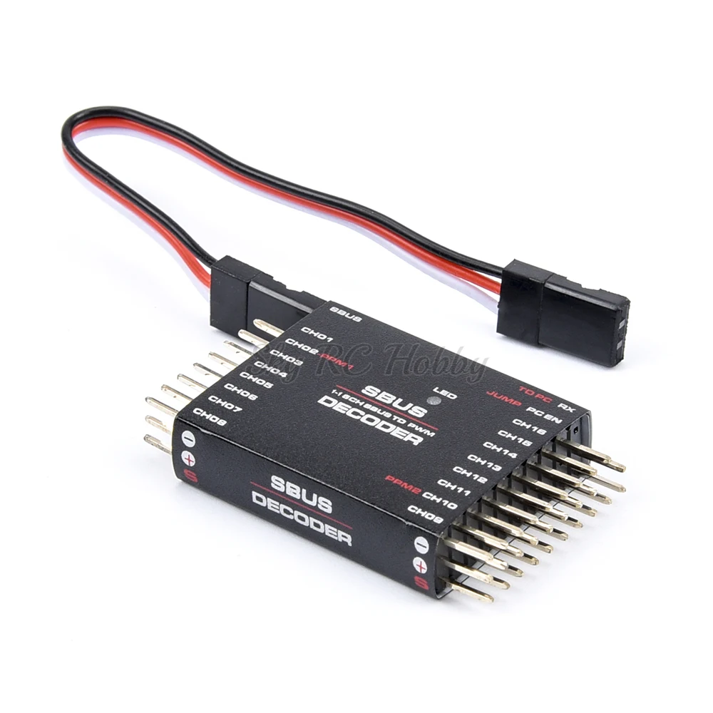 DIY SBUS To PWM/PPM Decoder 16CH For Futaba Orange Frsky, 44% OFF