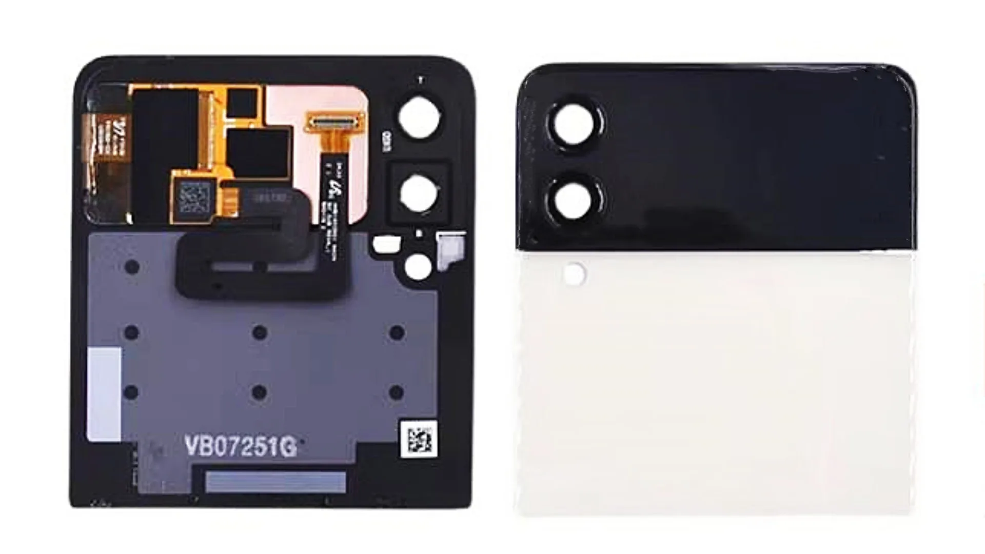 For-Samsung-Galaxy-Z-Flip-3-LCD-ZFlip-3-LCD-SM-F711U-F711B-F7110 ...