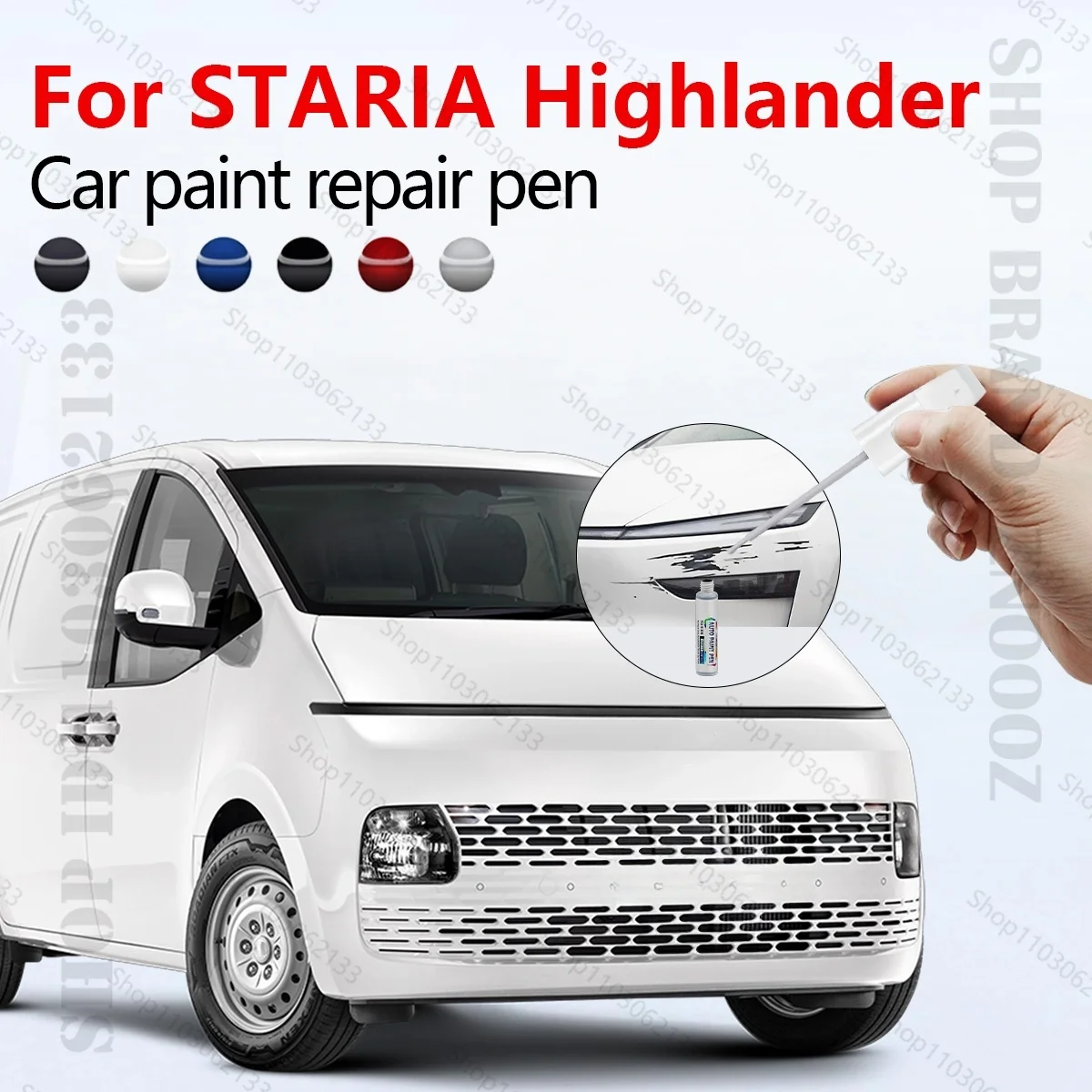 Car Paint Repair Pen For 2021-2025 Hyundai STARIA Highlander Paint ...