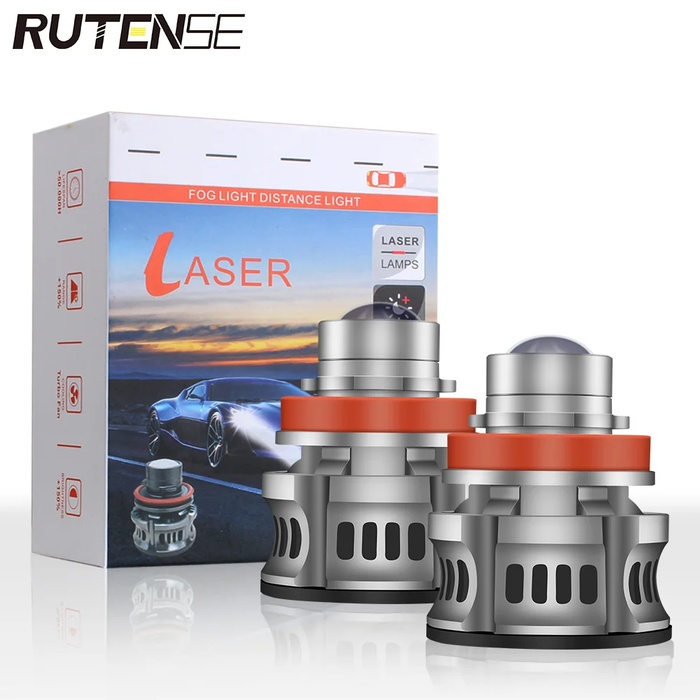 Laser Lens H7 Led Headlight Bulb H11 Led Headlamp H8 H9 9005 Hb3 9006 ...