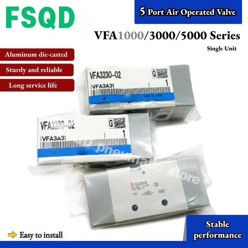 Vanne pneumatique à 5 ports VFA3130 VFA3230 VFA3330 VFA3430 VFA3530 ...