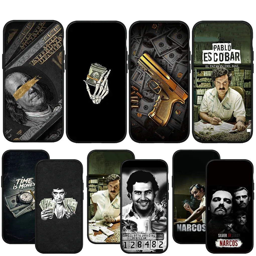Narcos-PABLO-ESCOBAR-Money-Dollars-Soft-Phone-Cover-for-iPhone-15-14-13 ...
