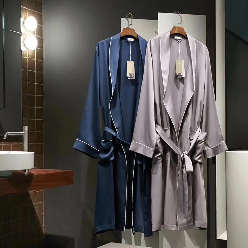2024-new-style-design-spring-summer-luxury-men-long-sleeve-bathrobe ...