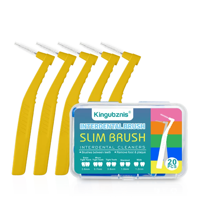 Kingubznis 20pcs Interdental Brush For Dental Orthodontics Clean ...