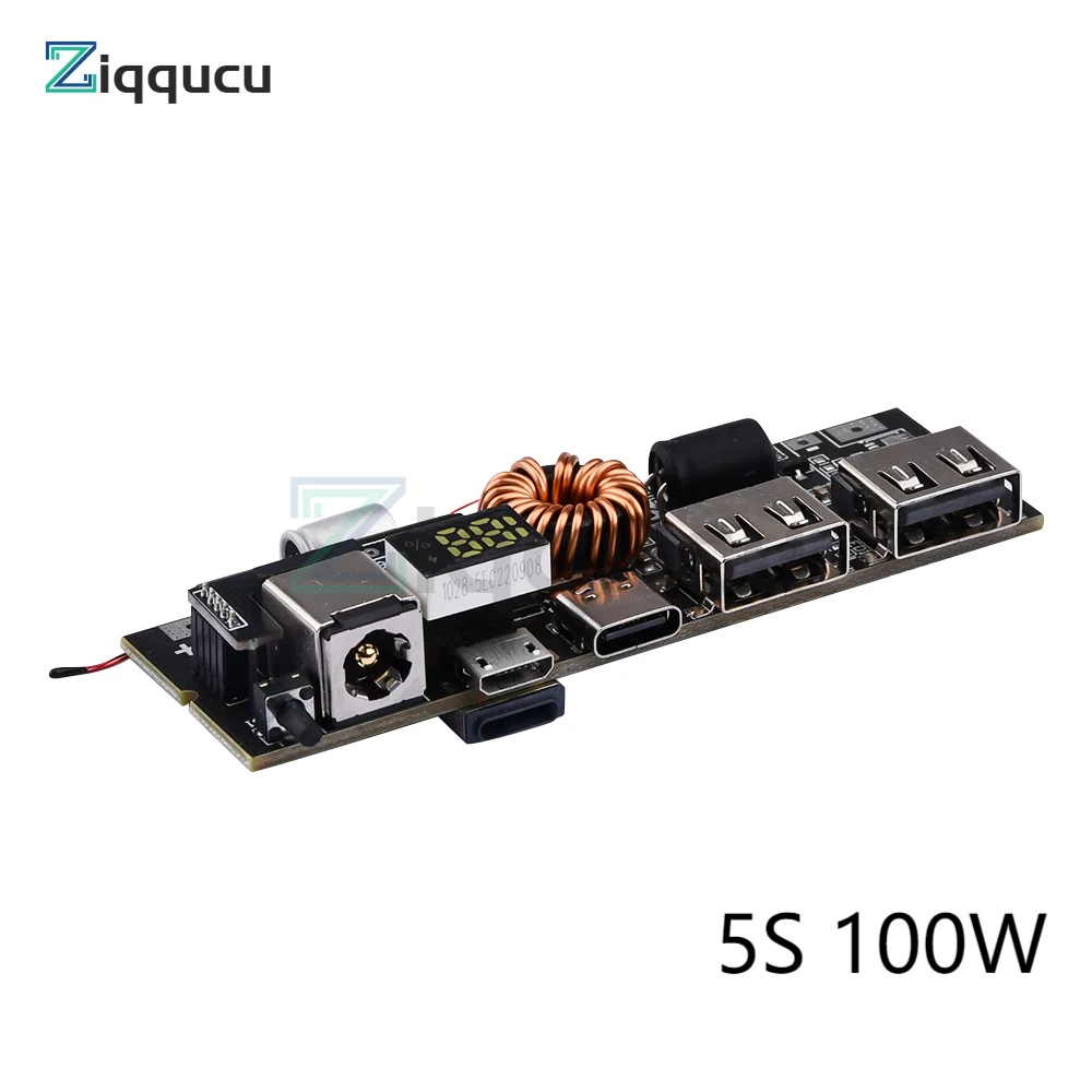 PD-65W100W-21700-Charging-Board-Dual-Fast-charging-6-port-Mobile-Power ...