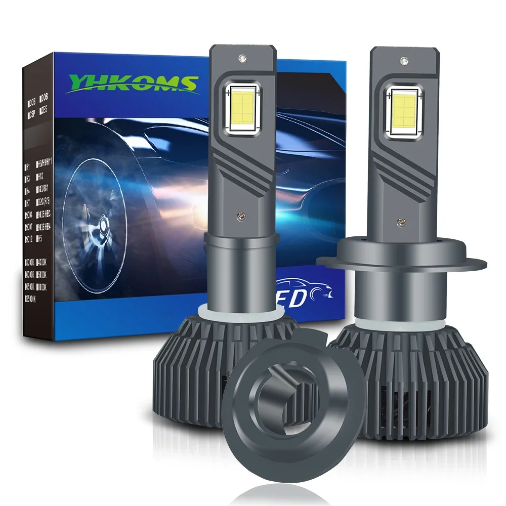 YHKOMS-luces-LED-Canbus-para-coche-faros-Mini-H7-de-120W-40000LM-H1-H11 ...