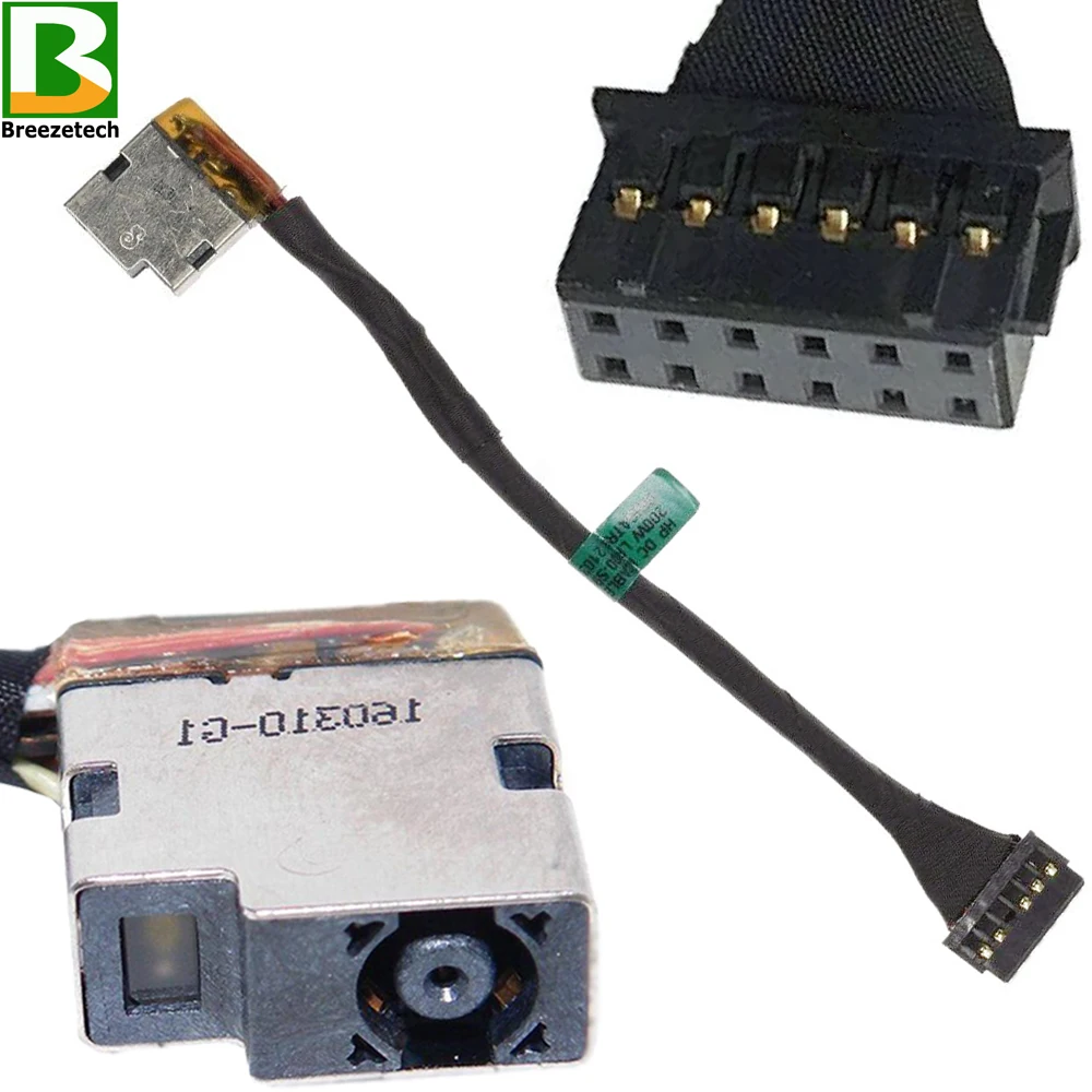 Original New Laptop DC Power Jack Socket Wire Cable Connector for HP ...