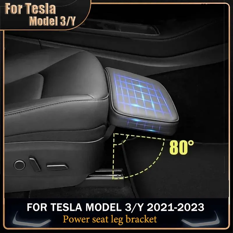 Electric-Seat-Leg-Rest-Adjustment-80-Leather-For-Tesla-Model-3-Y-2017 ...