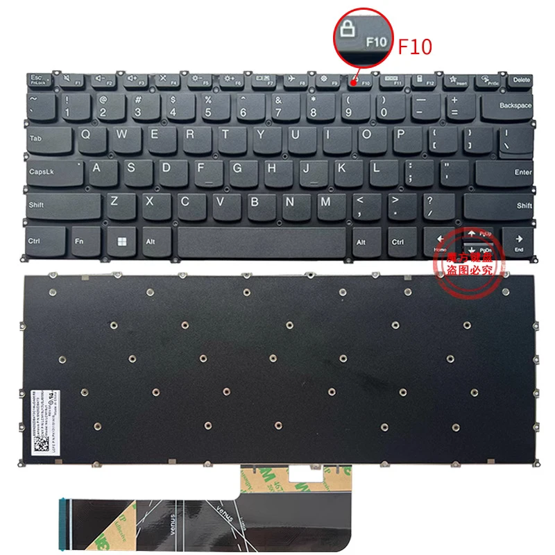 Laptop-English-Layout-Keyboard-For-LENOVO-IdeaPad-14ITL05-Flex5-14ARE05 ...