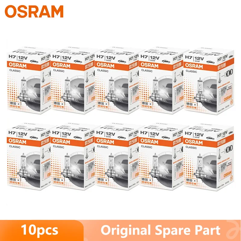 OSRAM-originale-H1-H4-H3-H7-12V-lampada-Standard-per-Auto-3200K ...