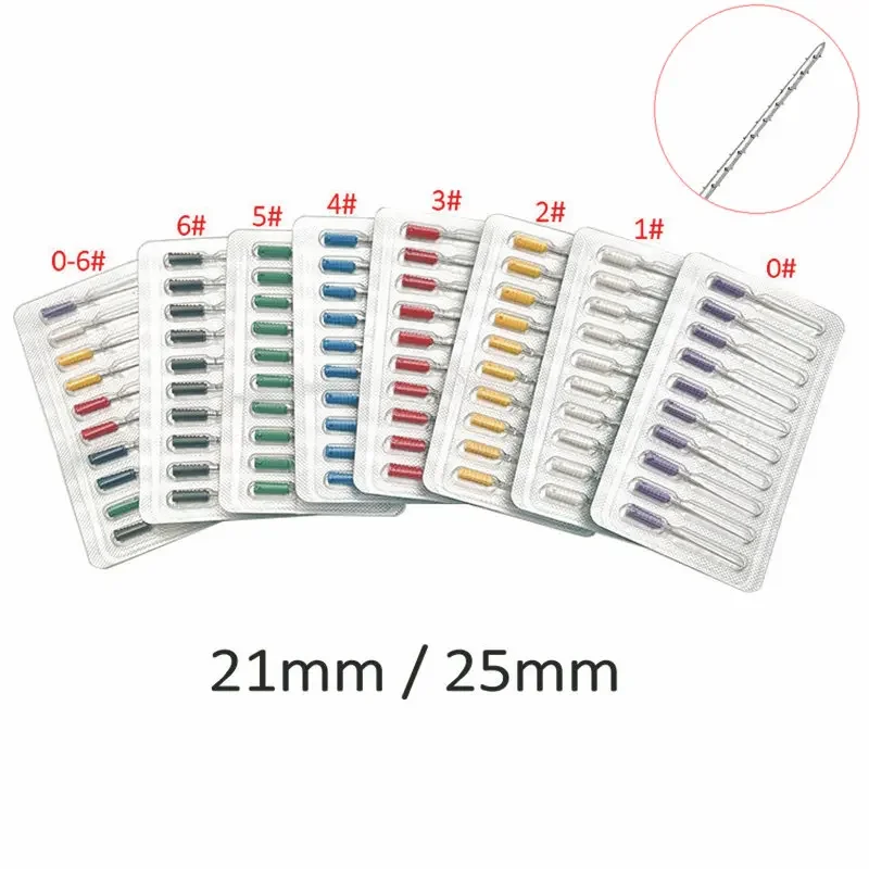 10Pcs/pack Dental Barbed Broaches Endodontic Root Canal Cleaning Hand ...