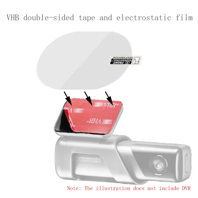 For-70mai-Dash-Cam-M500-Double-sided-tape-and-Static-Stickers-Car-DVR ...