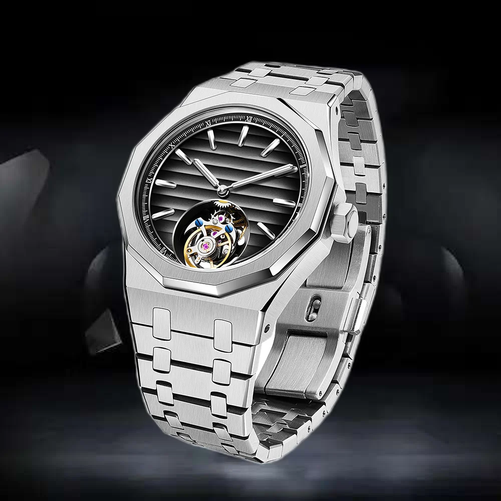 Raymondoya Flying Tourbillon Movement Mechanical Watch For Man Luxury ...