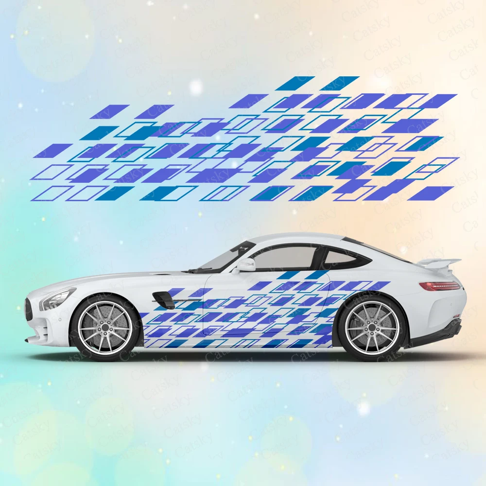 Abstract-Geometric-Shape-Large-Car-Stickers-and-Decals-Car-Body ...