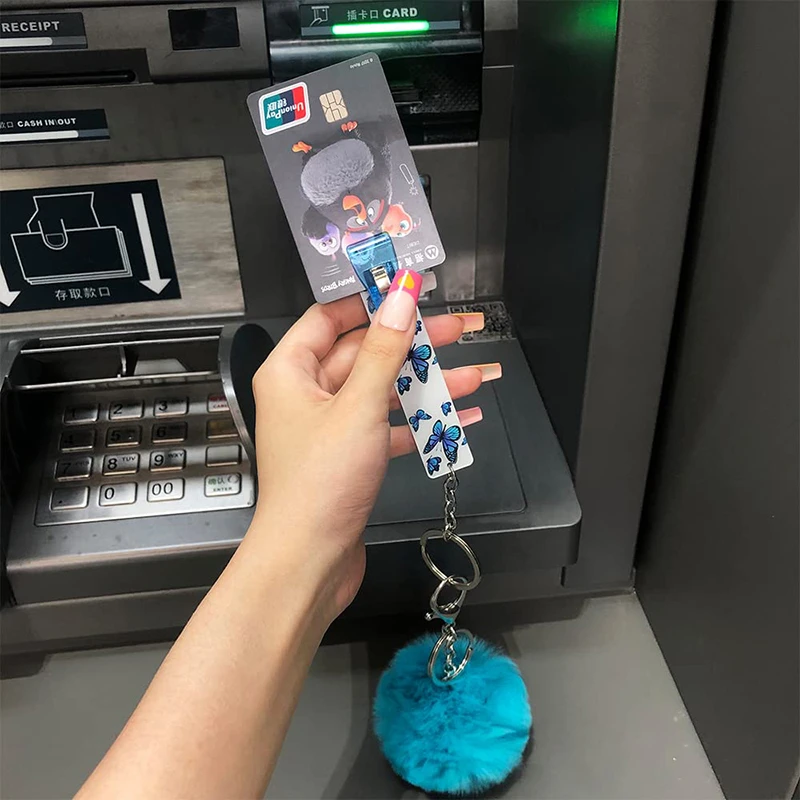 Atm Contactless Credit Cards Puller Card Grabber For Long Nails With ...