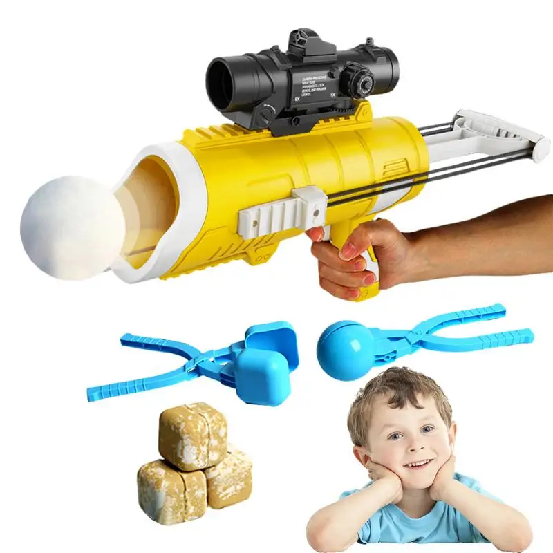 Winter-Snowball-Launcher-Fight-Blaster-Snowball-Fighting-Toy-Launcher ...