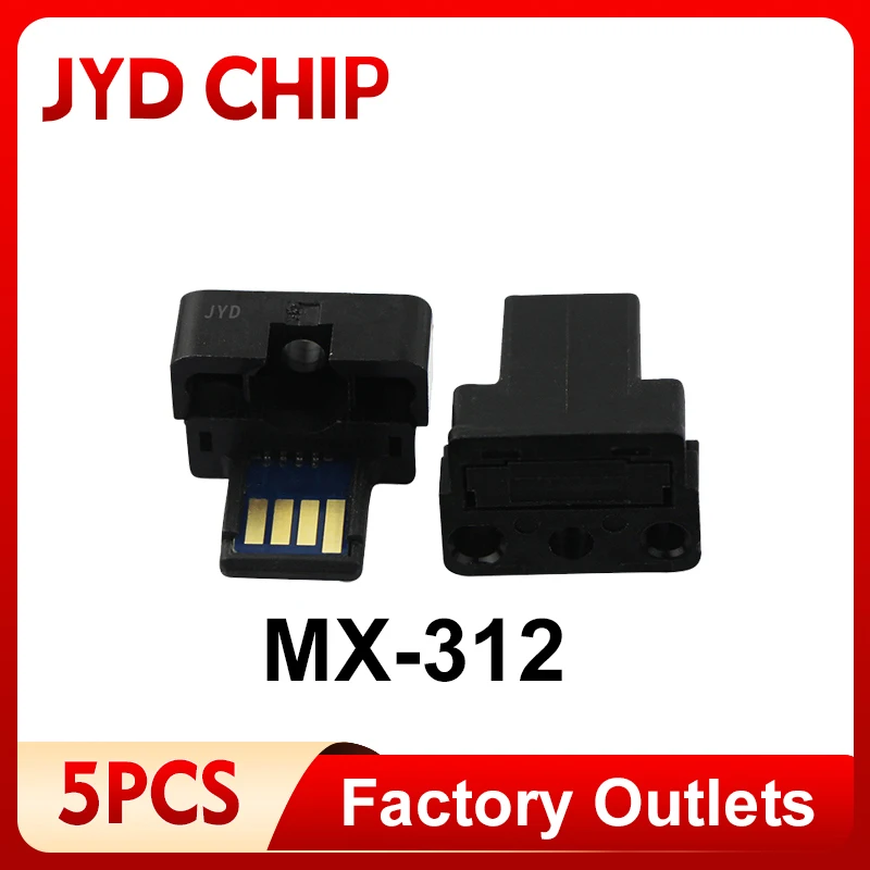 5PCS-MX-312-MX312-Toner-Chip-For-SHARP-MX-M260-M310-M264-M314-M354 ...