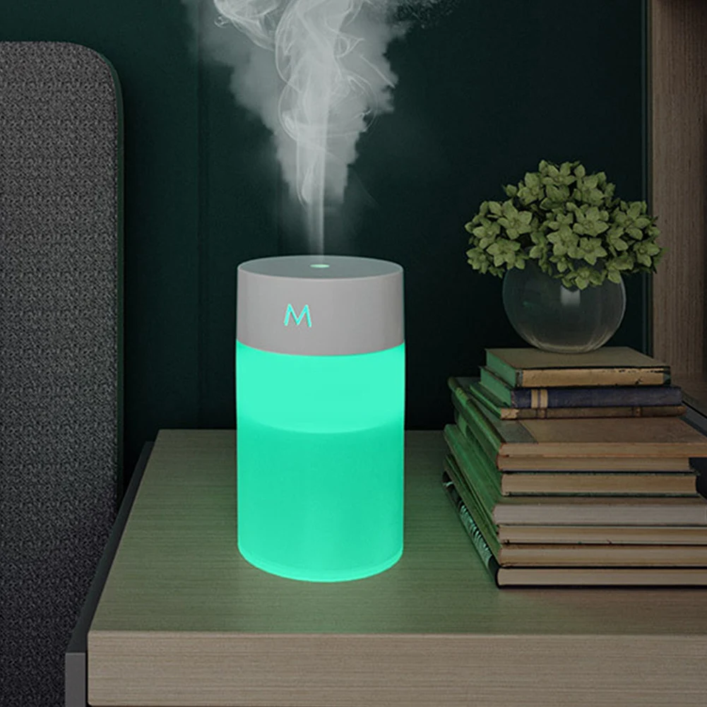 Humidificador de aire portátil ultrasónico de 260ML, Mini humidificador ...