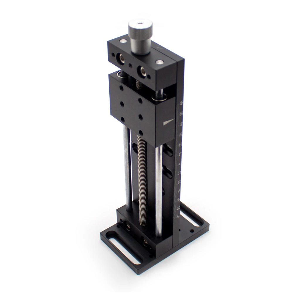 60x40mm Z-axis Manual Column Lifting Platform Laboratory Optical ...