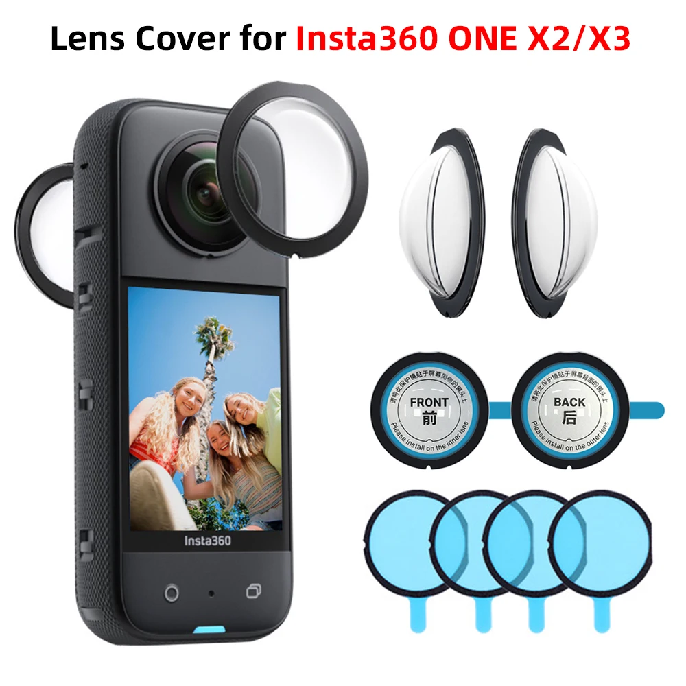 For Insta360 X3 Lens Guard Protector Anti scratch Case HD Protective ...