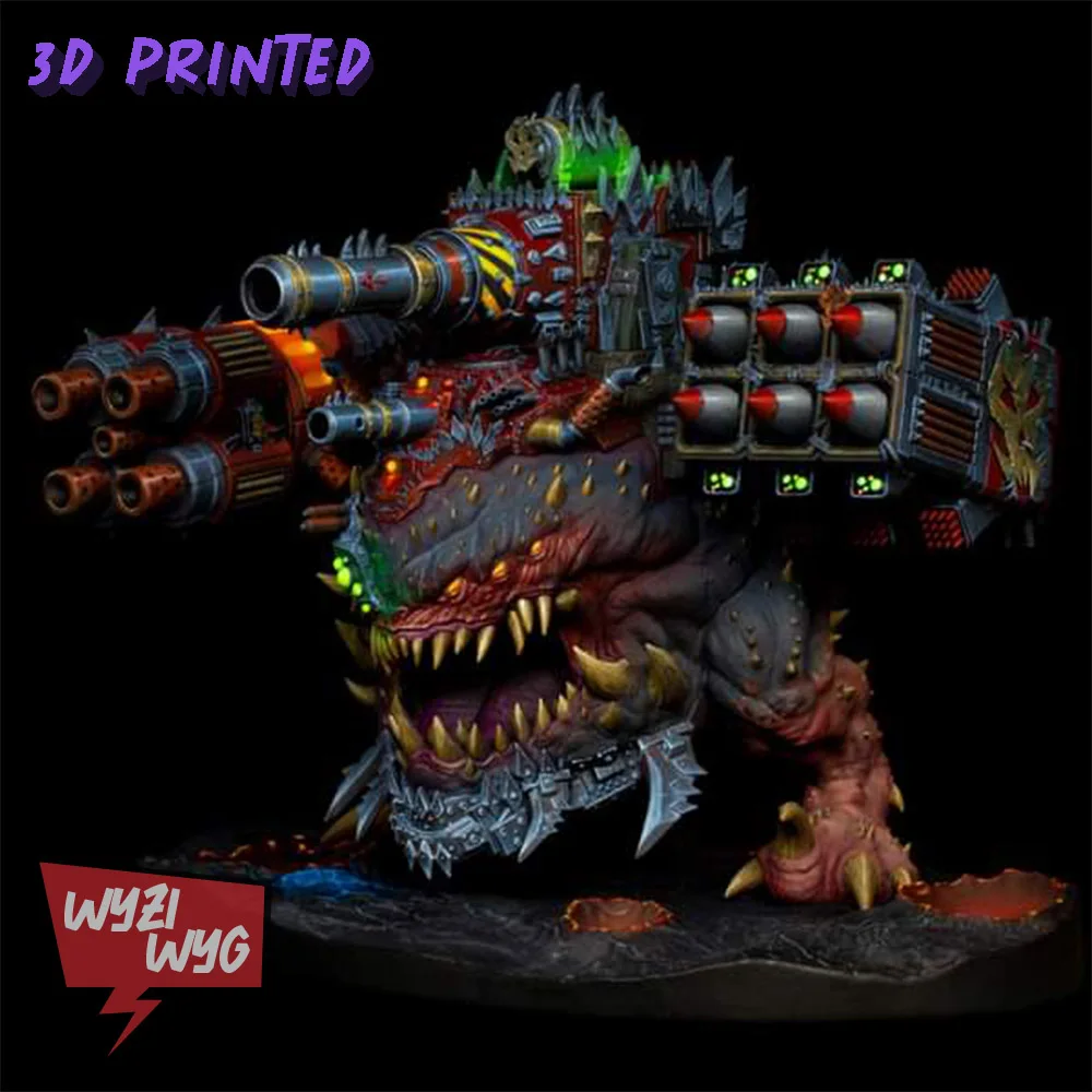 Squiggoth Proxy Miniature, Beast Ripjawz Figurine, High Detail 3d ...