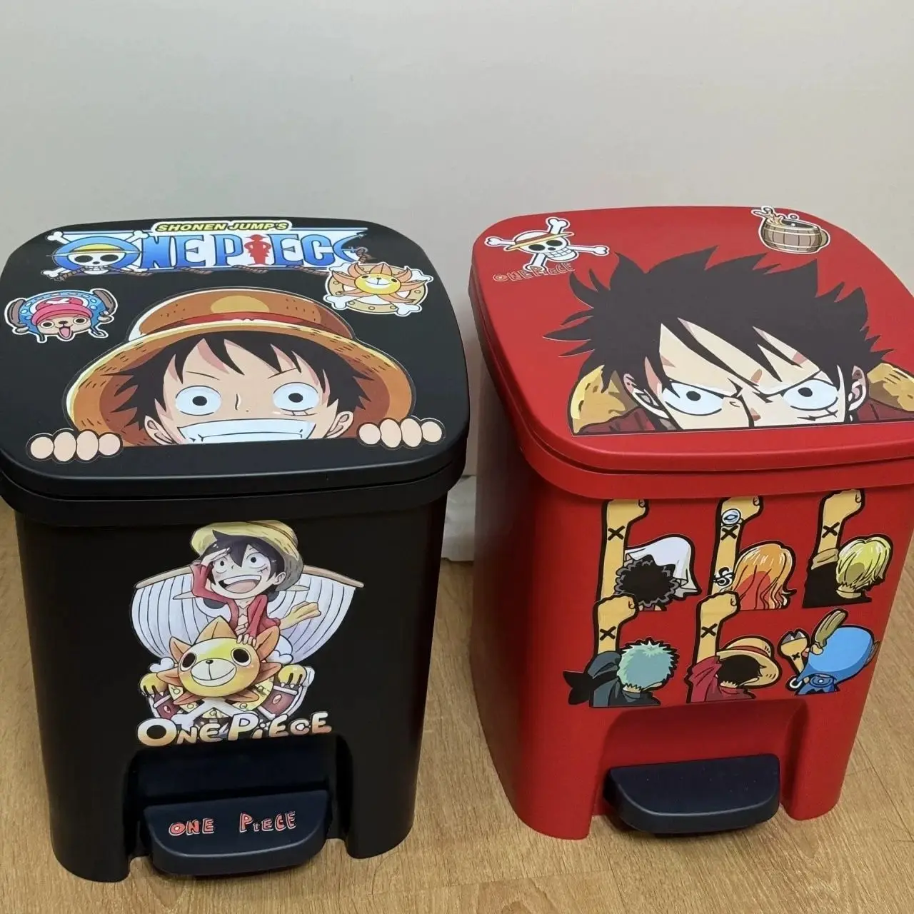 One Piece Bin: The Ultimate Monkey D. Luffy Trash Can for Anime Fans ...
