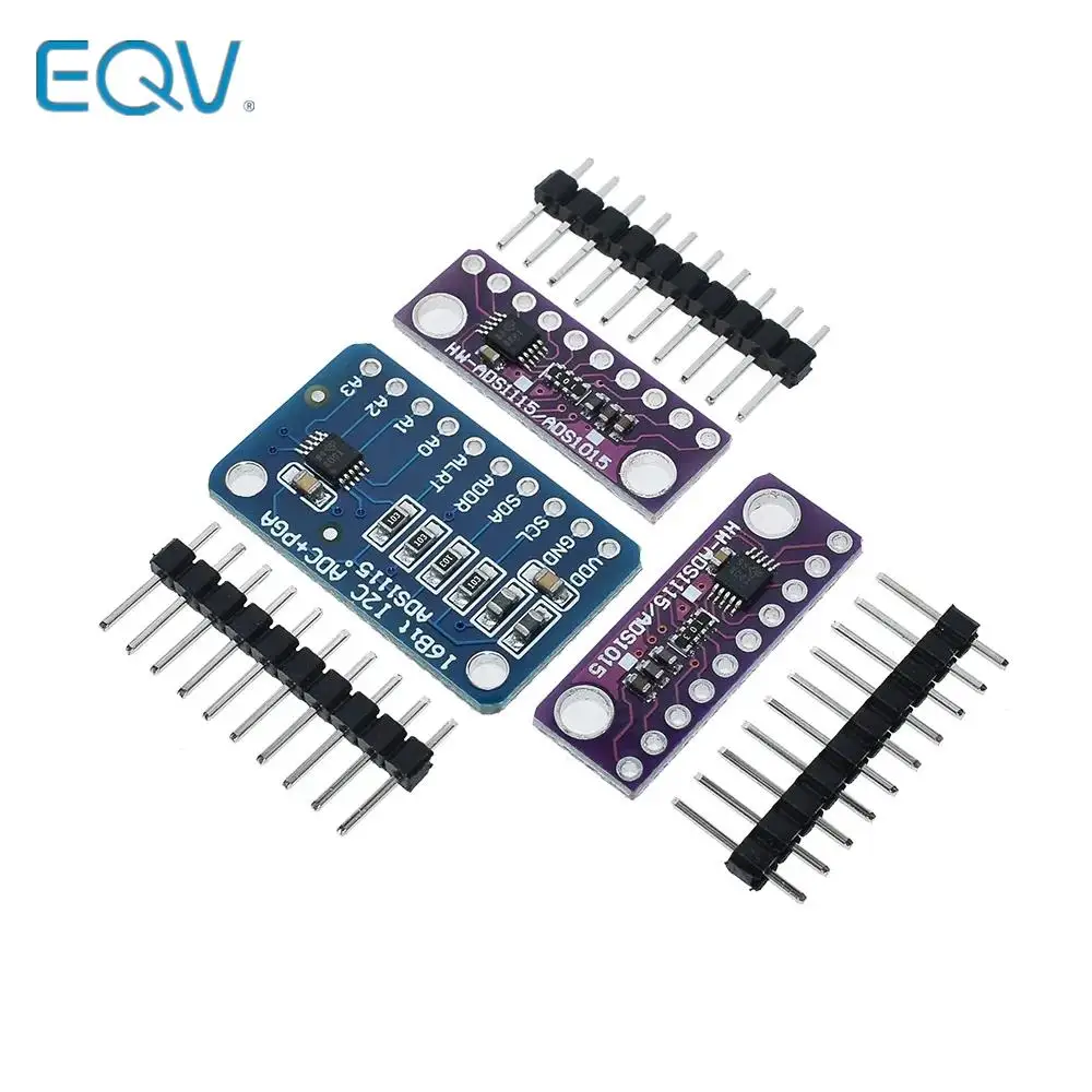Adc 2011 Cable ADS1115/ADS1015 4-Channel I2C ADC Module With ...
