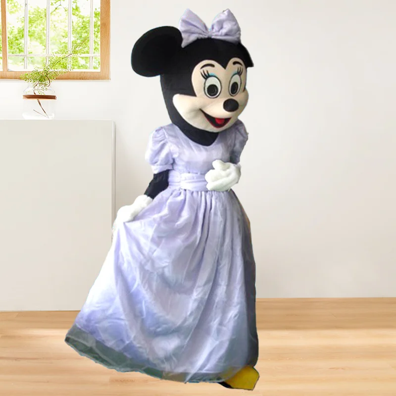 Disfraz de mascota de Mickey Minnie Mouse de Disney, personajes de ...