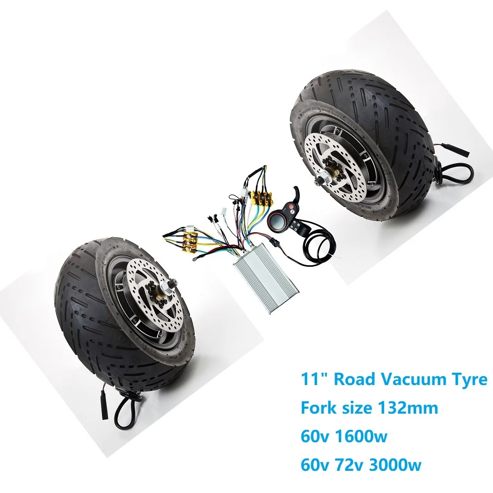 11inch-Folding-Dual-Drive-Electric-Scooter-Wheel-Motor-60V-1600W-72v ...