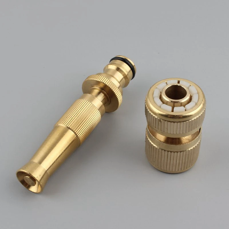 Nozzle-Coupling-Water-Gun-Brass-High-Pressure-Straight-Sprinkler-Quick ...