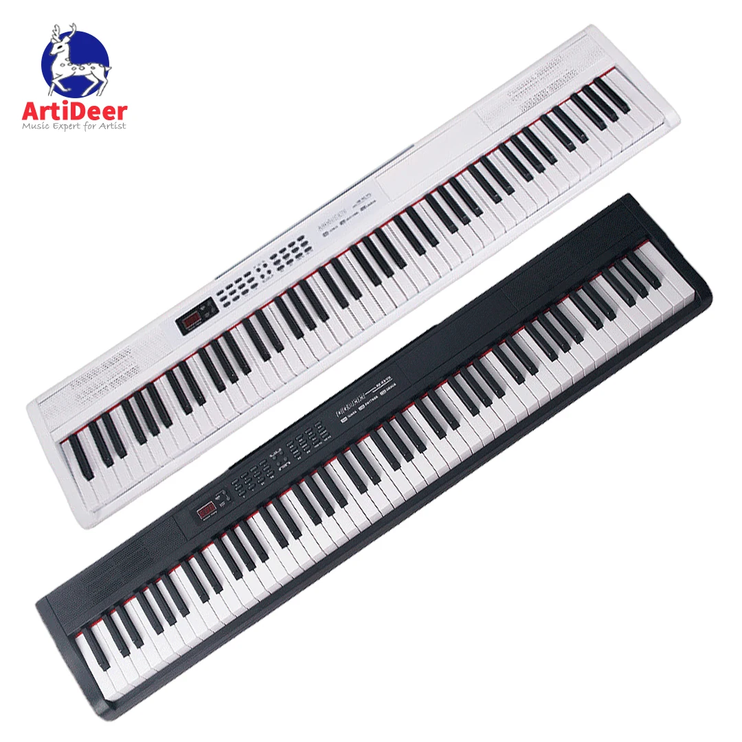 Teclado Musical de Piano de 88 teclas, instrumentos de música ...
