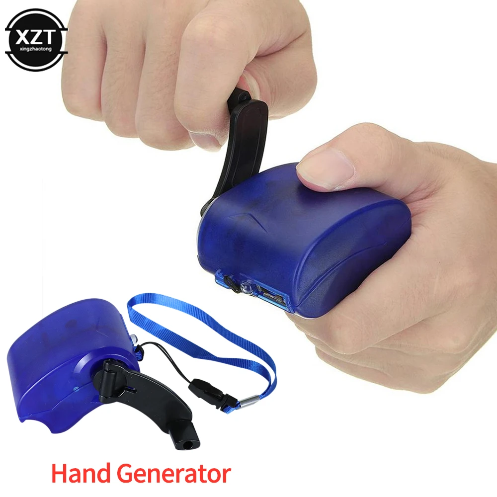 New Hand Crank Charger Mini Compact Manual Generator Mobile Phone ...