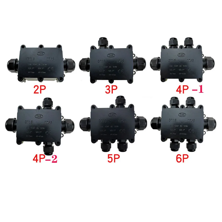 IP68-Waterproof-Junction-Box-Electrical-2-3-4-5-6-Way-Enclosure-Block ...