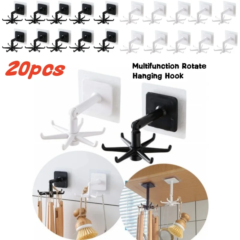 10-20PCS-Kitchen-Gadgets-Hook-Multi-Purpose-Utensil-Holder-Hooks-360 ...