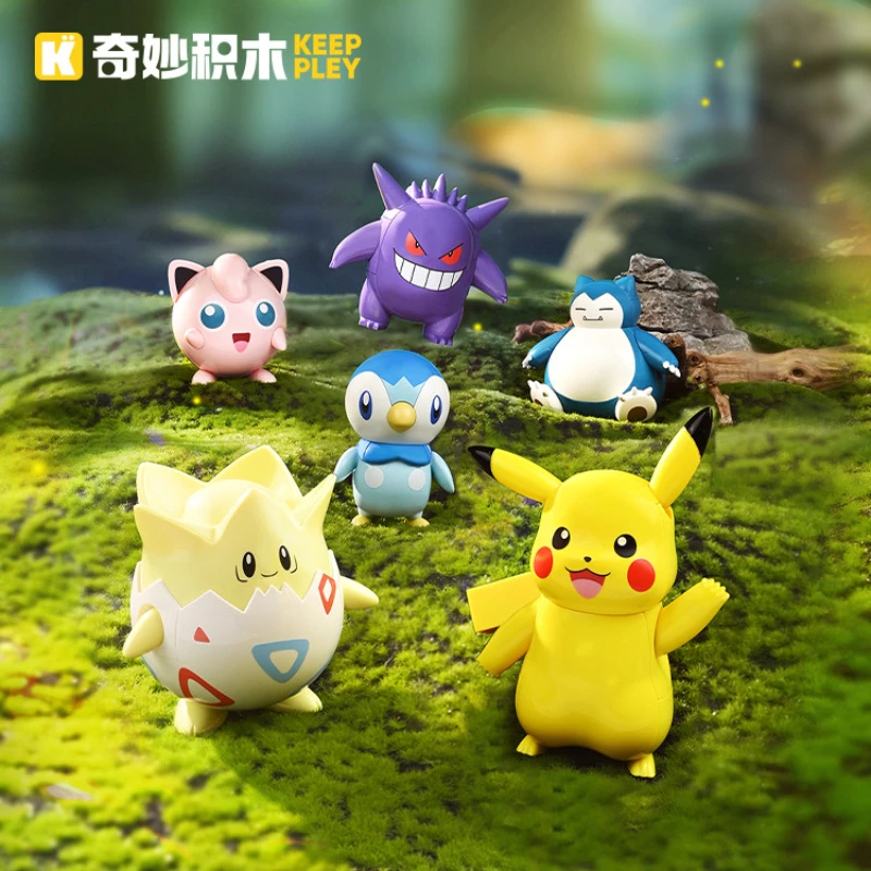 Keeppley-Pok-mon-Vivid-KUPPY-Series-Assembled-Building-Blocks-Ornaments ...