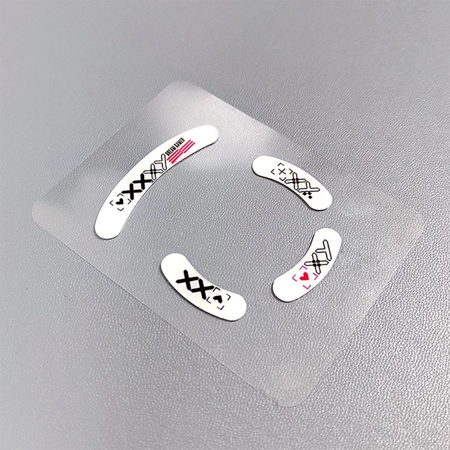 1 Pack Glass Mouse Skates Glide Feet Pads Mouse Feet Sticker For G Pro ...