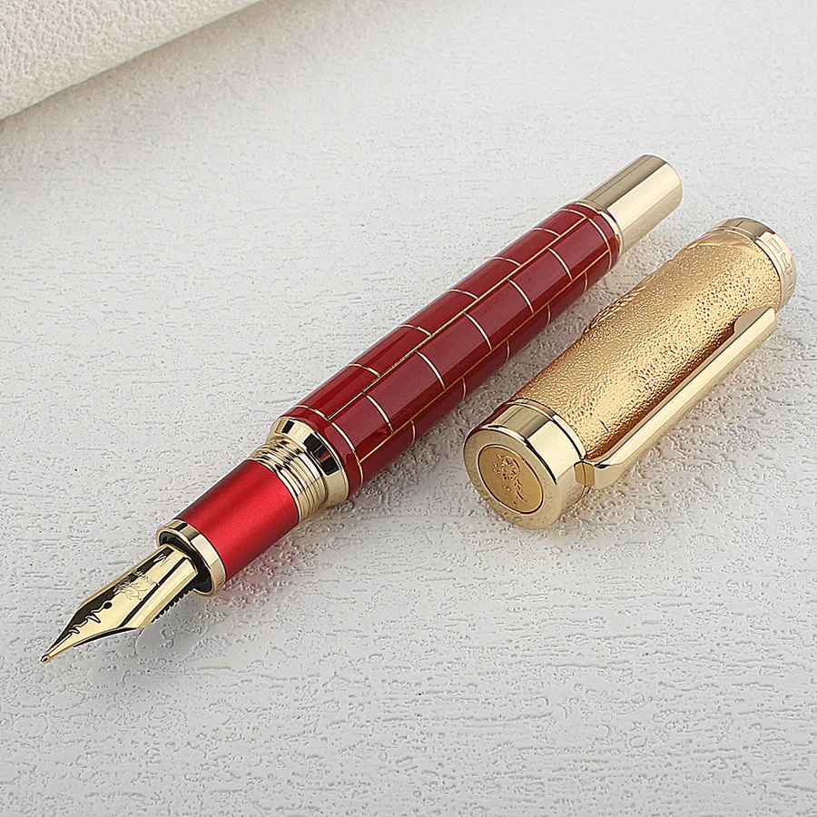 JINHAO Heartbeat NO.6 Metal WUDAO Fountain Pen Buddha Tathagata Pattern ...